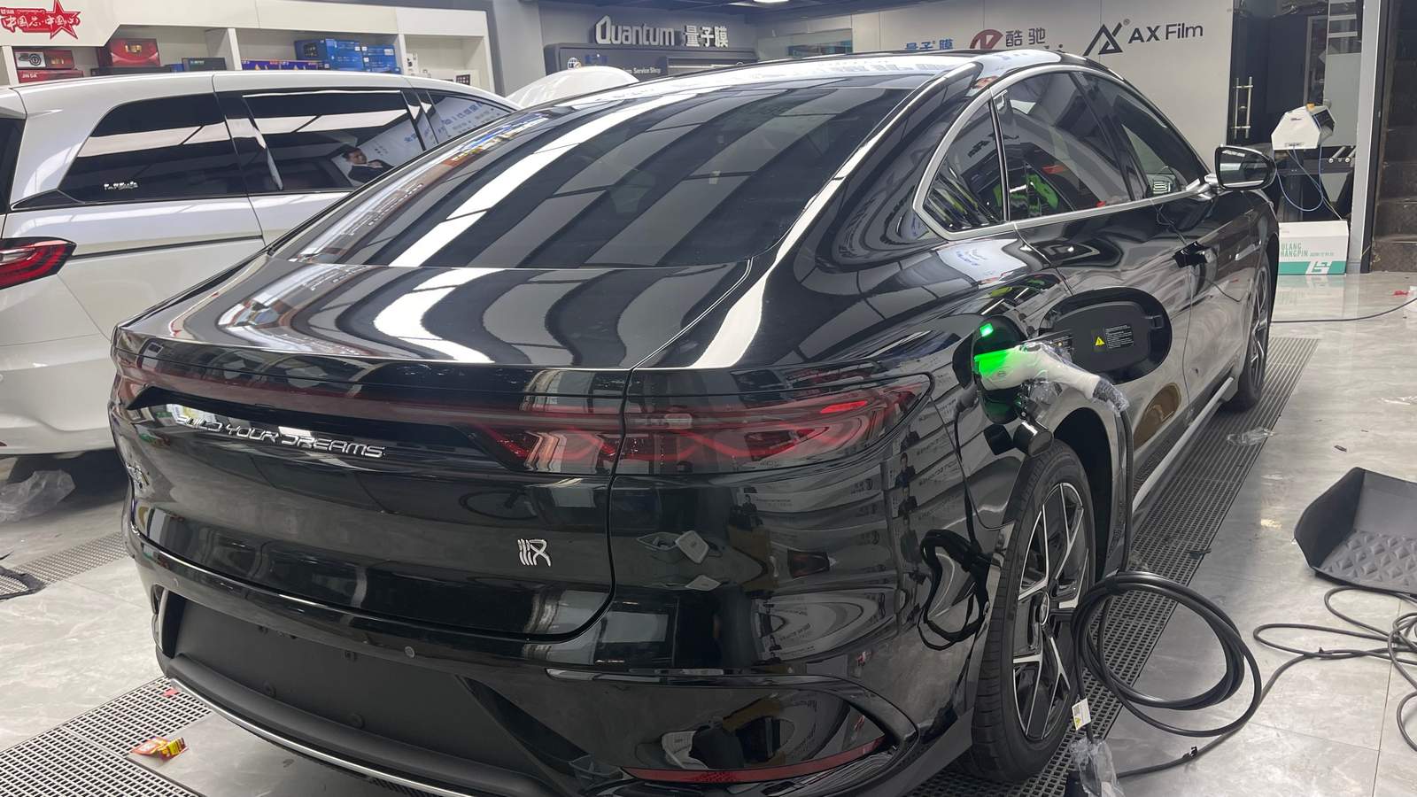 BYD car paint protection film construction effect – Qingdao Magic New ...