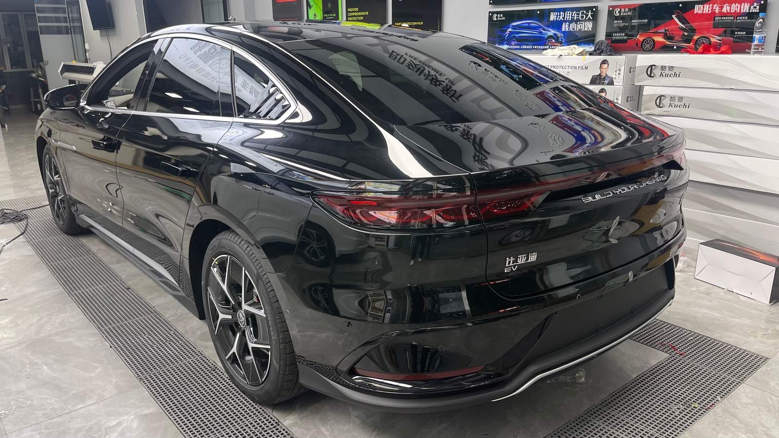 BYD car paint protection film construction effect – Qingdao Magic New ...