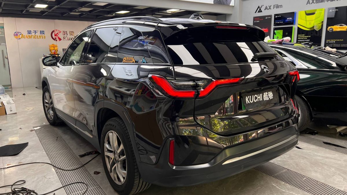 NIO car Color changing film construction effect – Qingdao Magic New ...